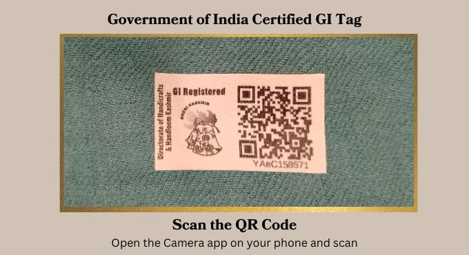 Teal GI Cashmere Scarf | GI Sozni Cashmere wraps