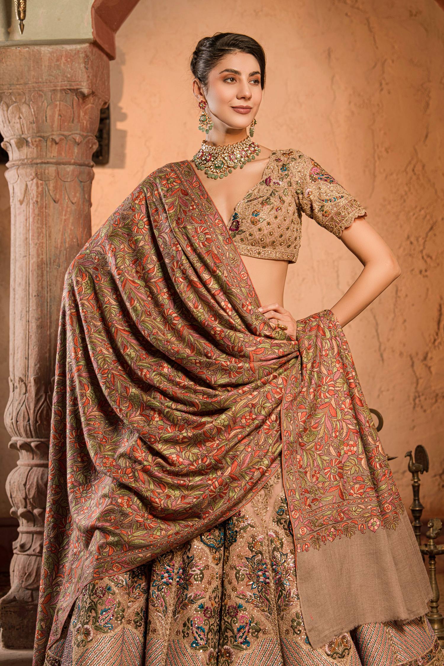 Toosh Pashmina Shawl | Women's Luxury Pashmina Shawls