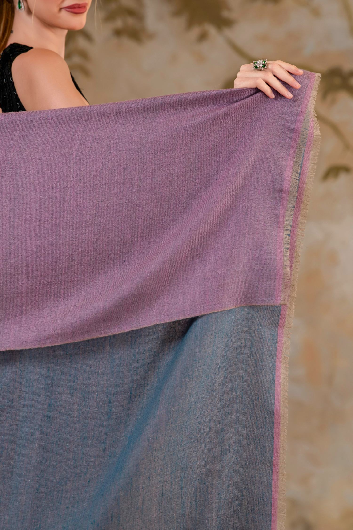 Rich Pashmina Shawl | Authentic Ladakhi Cashmere